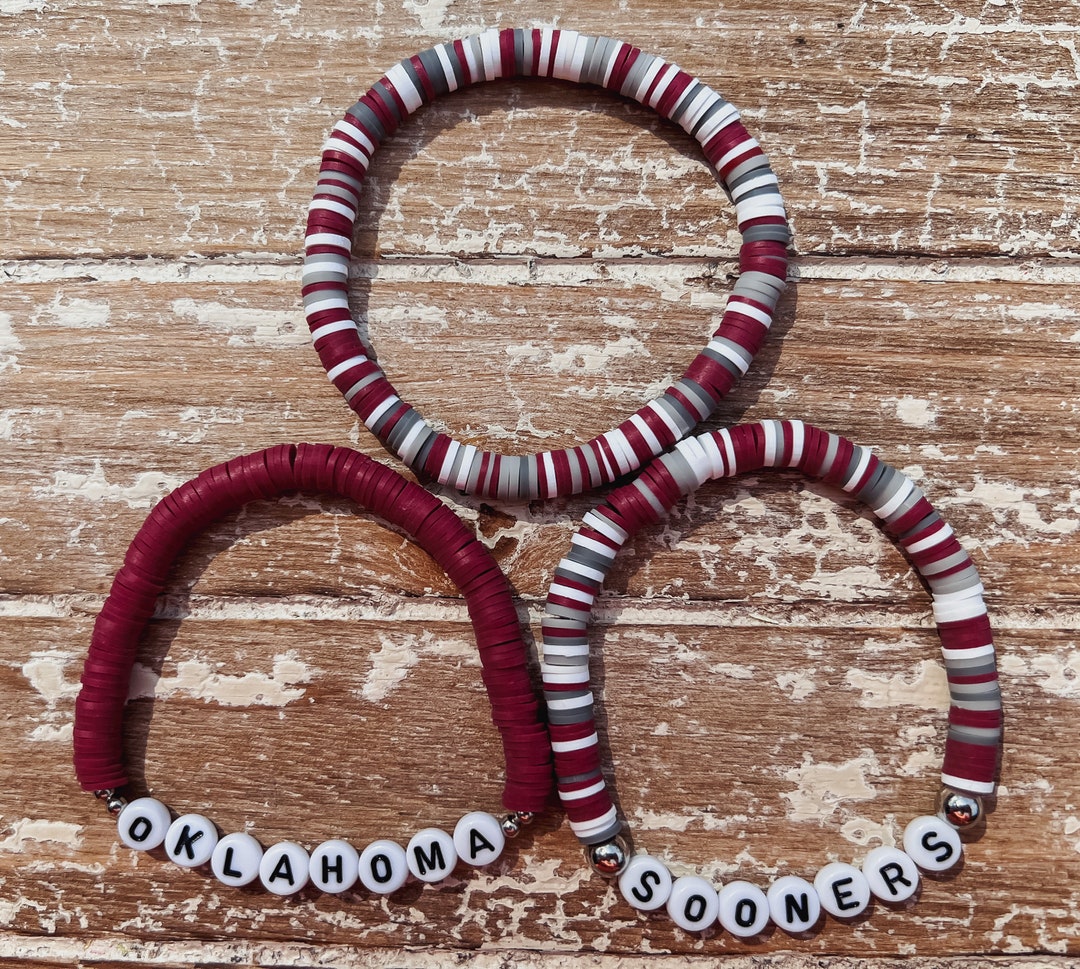 Sooners Gameday Bracelets - Etsy