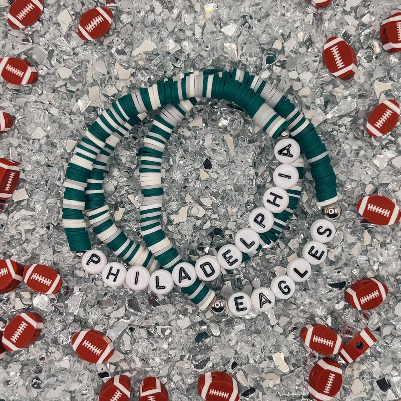 Philadelphia Eagles Beads - Etsy
