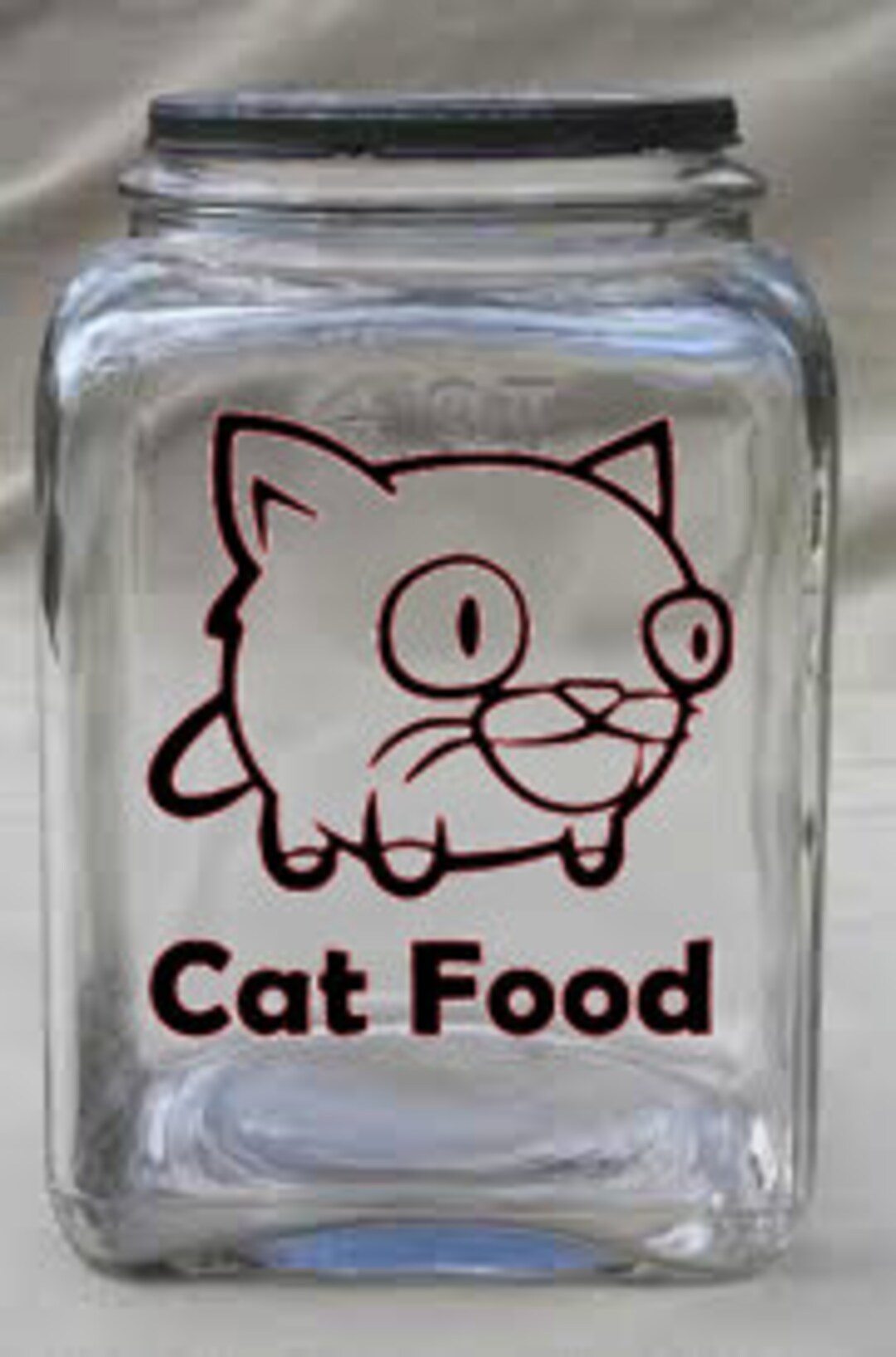 Cat Food Decal / Sticker / Label - Etsy