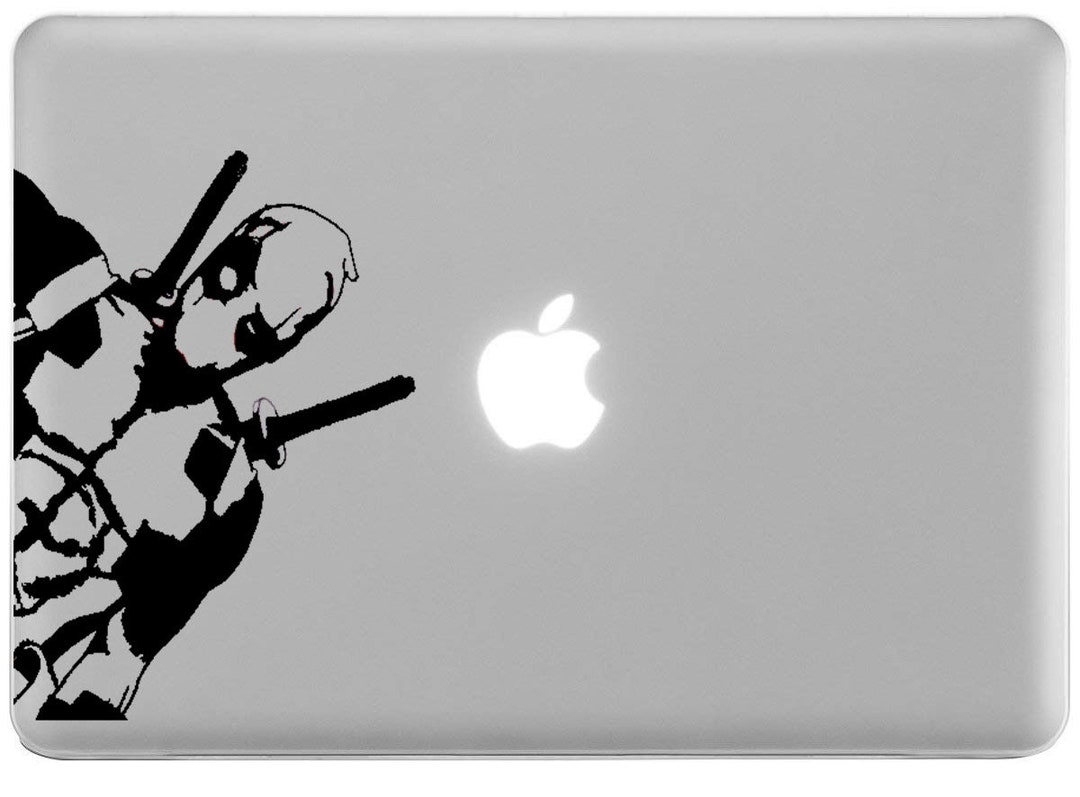 Deadpool Peeking Decal / Sticker / Label - Etsy