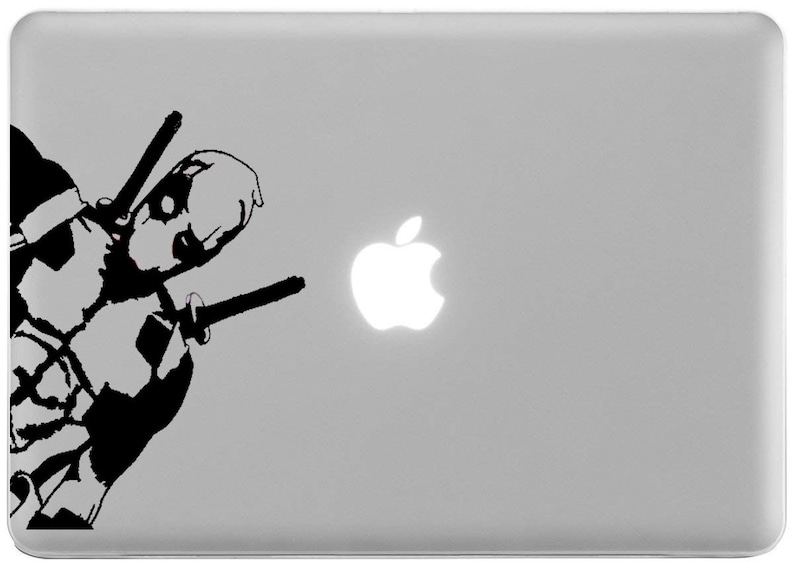 Deadpool Peeking Decal / Sticker / Label | Etsy