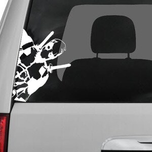 Deadpool Peeking Decal / Sticker / Label - Etsy