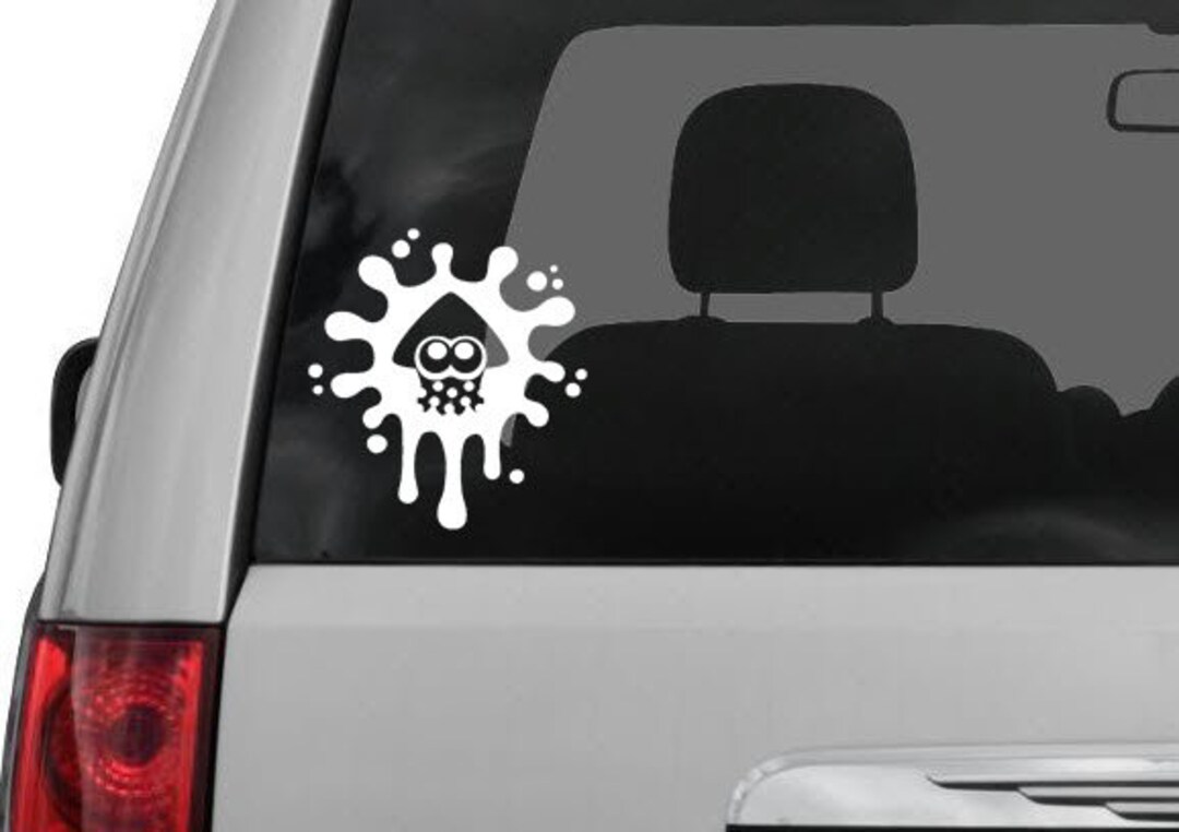 Splatoon Squid Logo Decal / Sticker / Label - Etsy