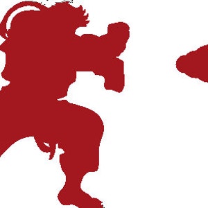 Street Fighter Ryu Hadouken Decal / Sticker / Label - Etsy
