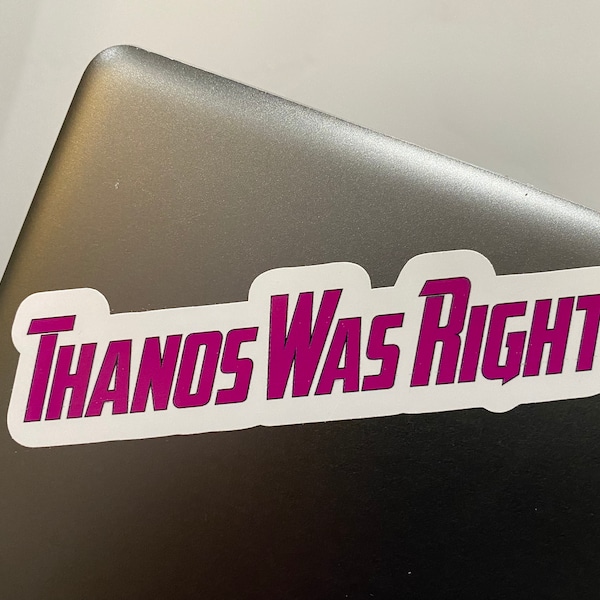Thanos Stickers - Etsy