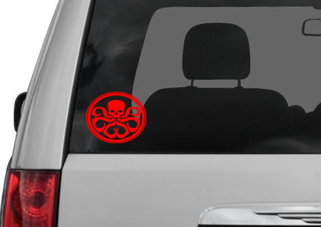 Marvel Hydra Logo Decal / Sticker / Label - Etsy