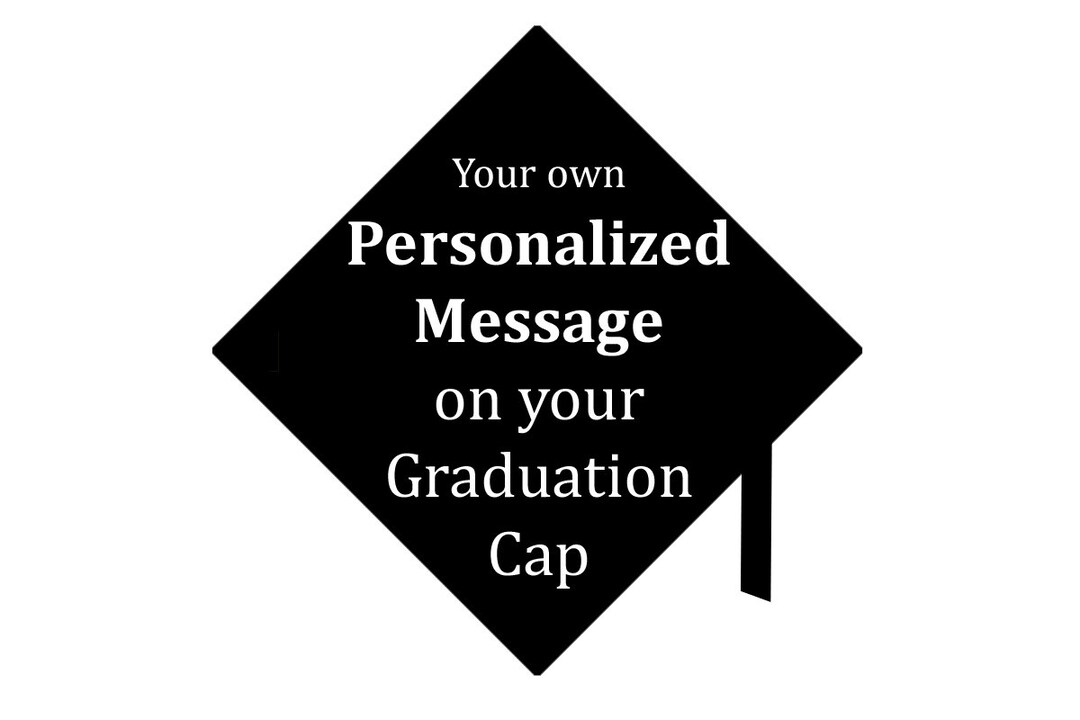 Custom Graduation Cap Sticker - Create Anything You'd Like!!! - Etsy