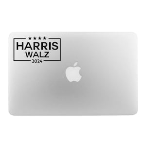 Harris Walz 2024 Vinyl Window Decal / Sticker / Label - Kamala Harris ...