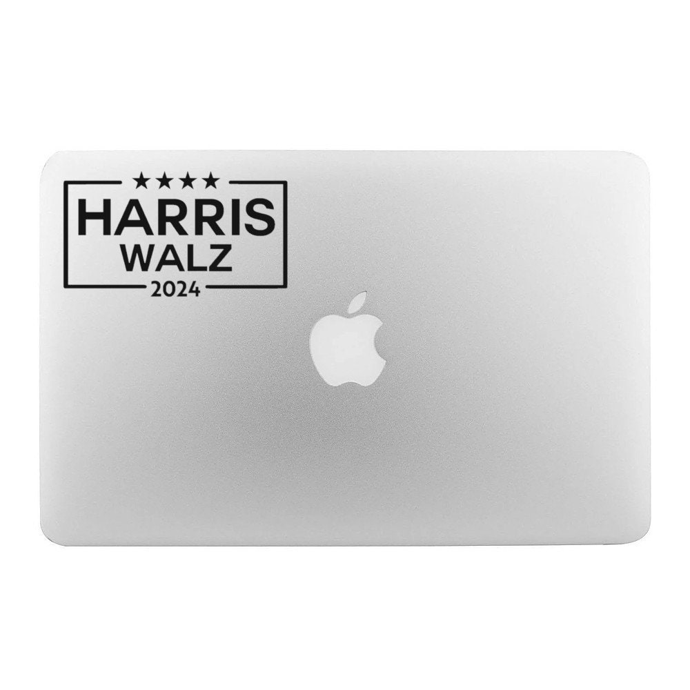 Harris Walz 2024 Vinyl Window Decal / Sticker / Label - Kamala Harris ...