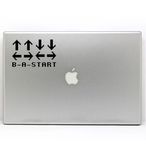 Konami / Nintendo Cheat Code Vinyl Sticker - Etsy