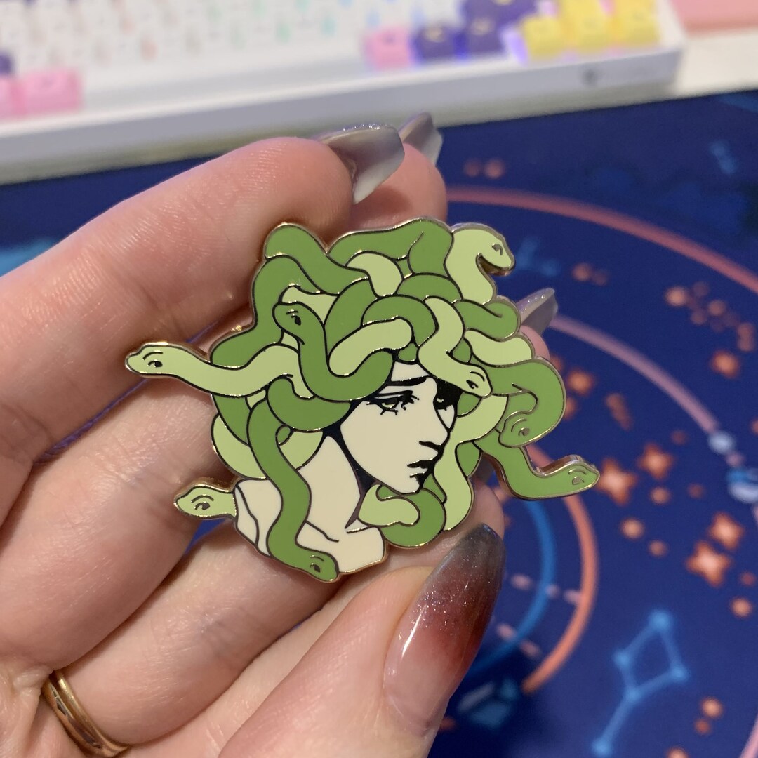 MEDUSA Enamel Pin (3rd Edition) - Etsy