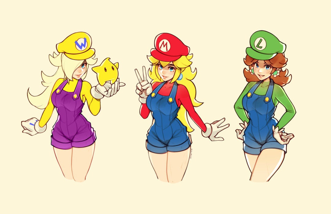 Rosalina Peach And Daisy Print Pre Order Etsy