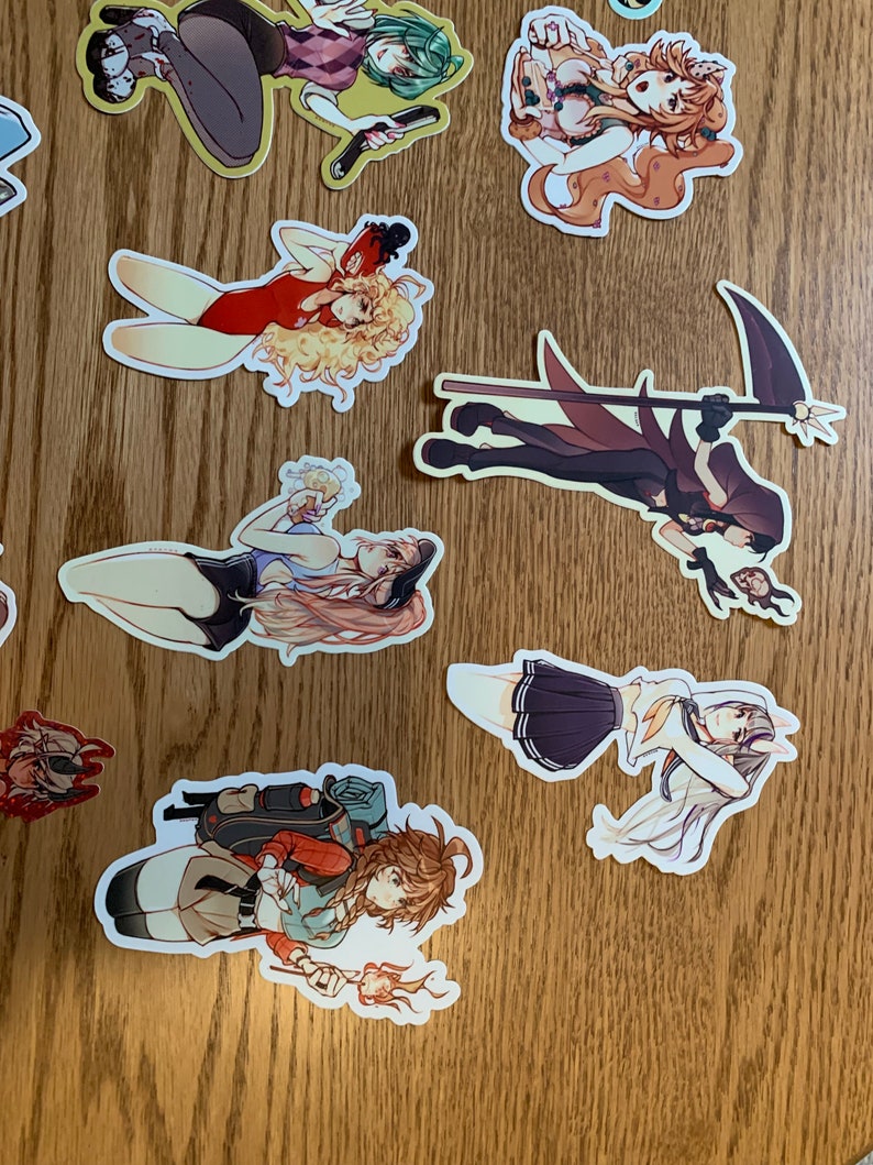 Patreon Sticker Club Archive: 2022 - Etsy