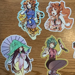 Patreon Sticker Club Archive: 2022 - Etsy