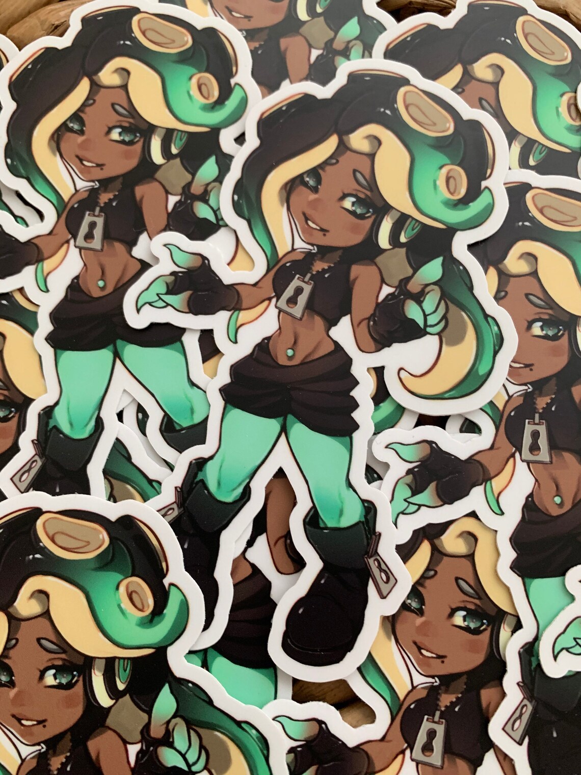 Marina Stickers splatoon 2 - Etsy