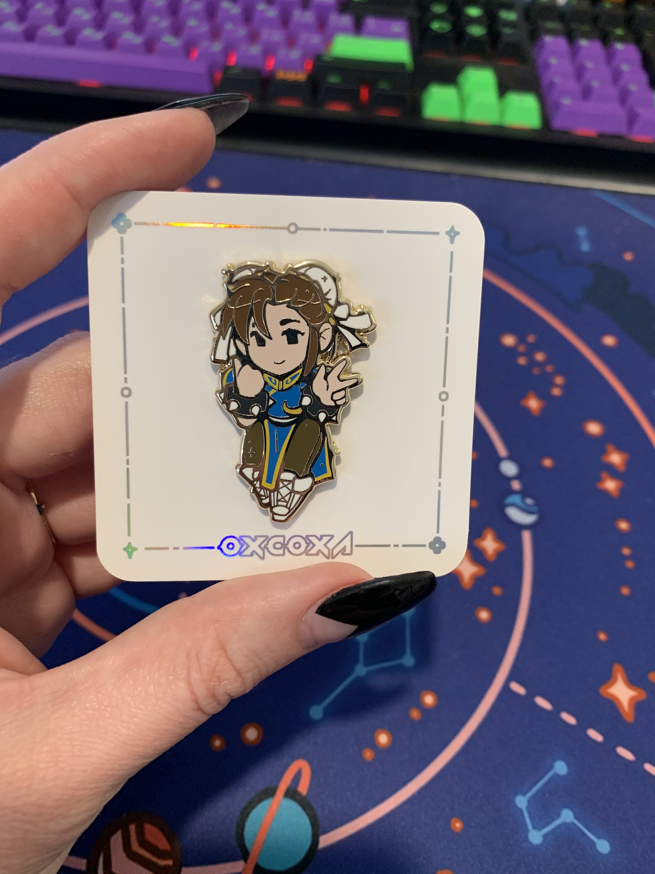 Chun Li Enamel Pin - Etsy