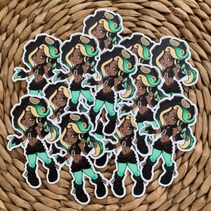 Marina Stickers (splatoon 2) - Etsy