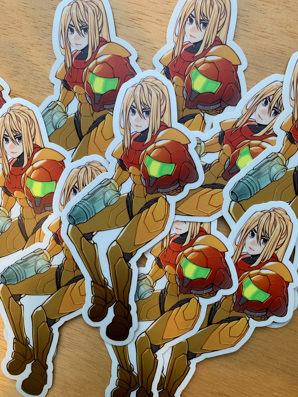 Samus Metroid stickers | Etsy