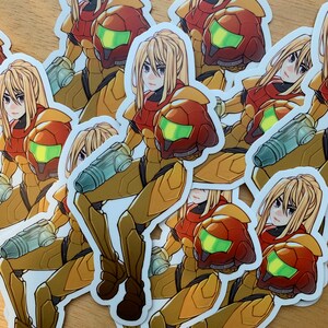 Samus (metroid) Stickers - Etsy
