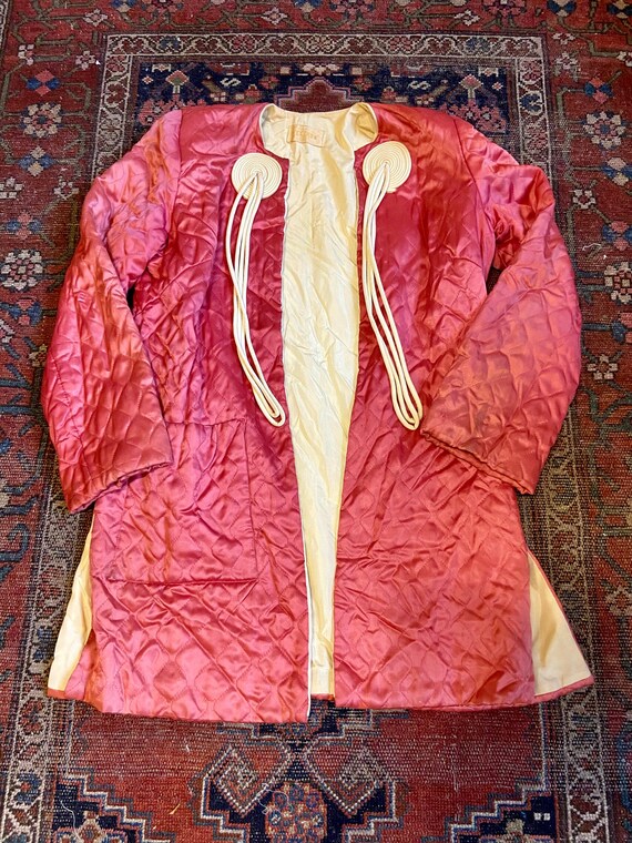 MARKED DOWN vintage 1940s quilted jacket - Gem