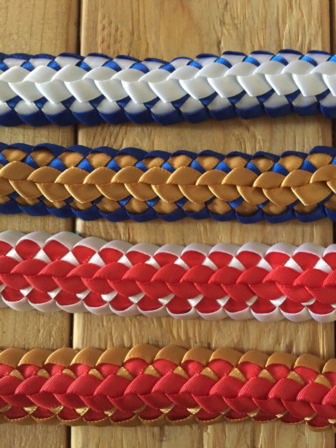 Double Braided Hawaiian Ribbon Lei - Etsy