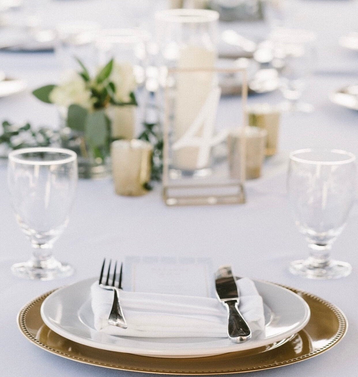 Gold Clear Acrylic Table Number Sign - Etsy