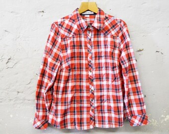 Western Checkered Shirt - Etsy