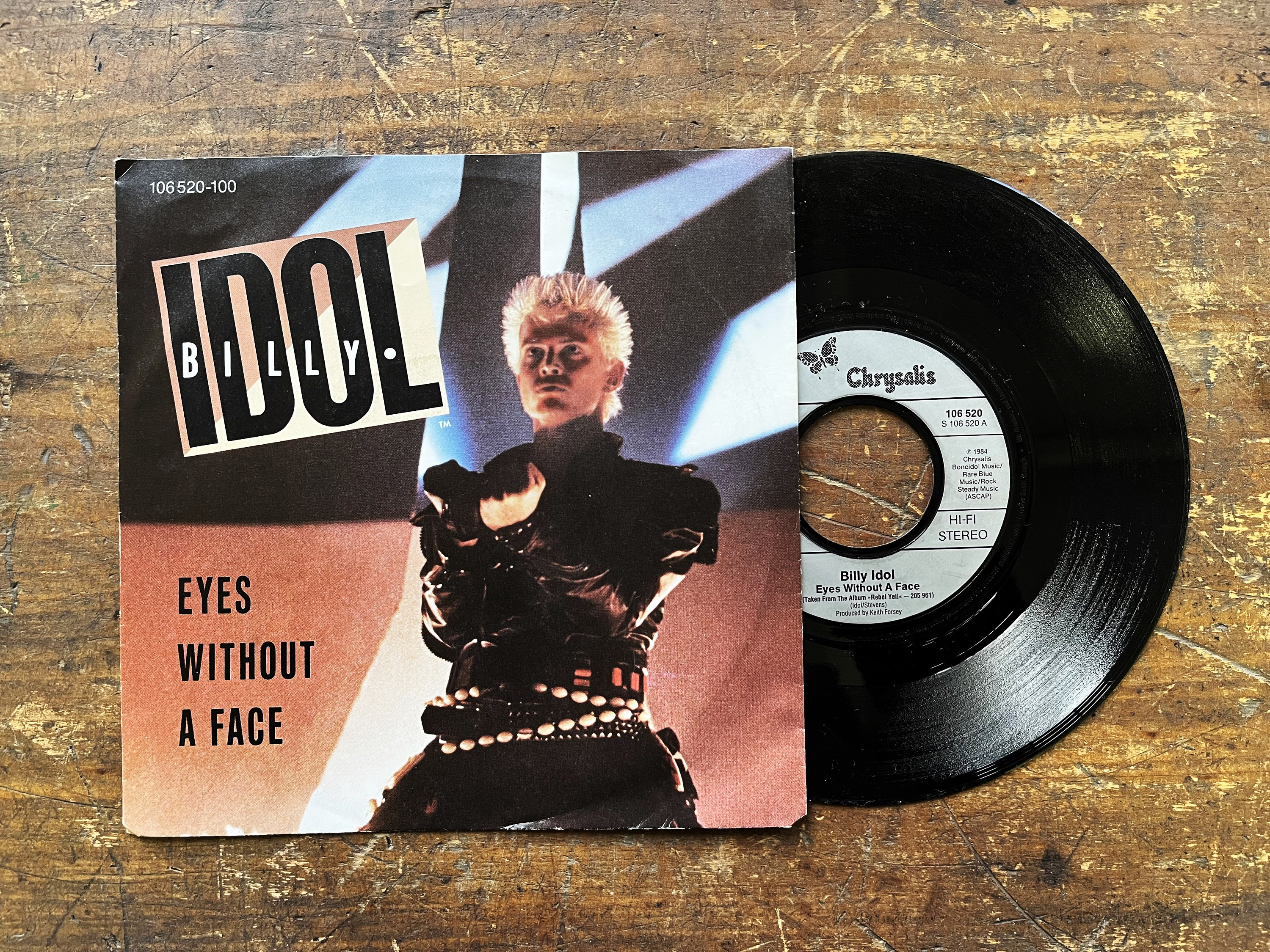 Billy Idol Eyes Without A Face