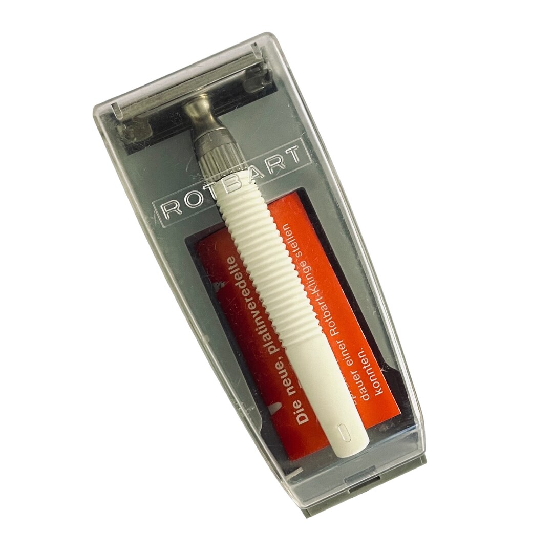 Vintage Razor Rotbart Germany Safety Razor Wet Razor Stainless NOS - Etsy