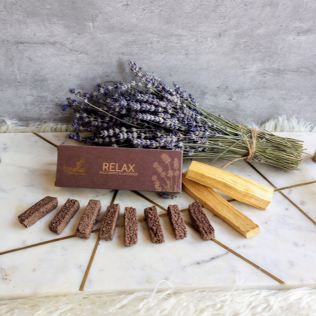 Ispalla Incense Bricks/palo Santo Resin Incense/energy or Relax Scents ...