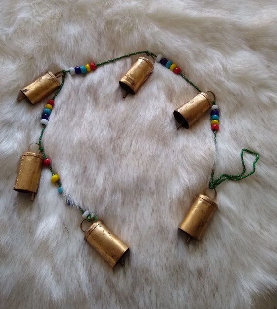 Harmony Bells on String/set of Six Iron Bells With | Etsy