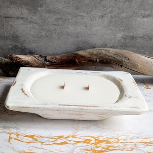 Vanilla Labdanum Dough Bowl Candle/gold Plated Heart Charm/coconut Soy ...