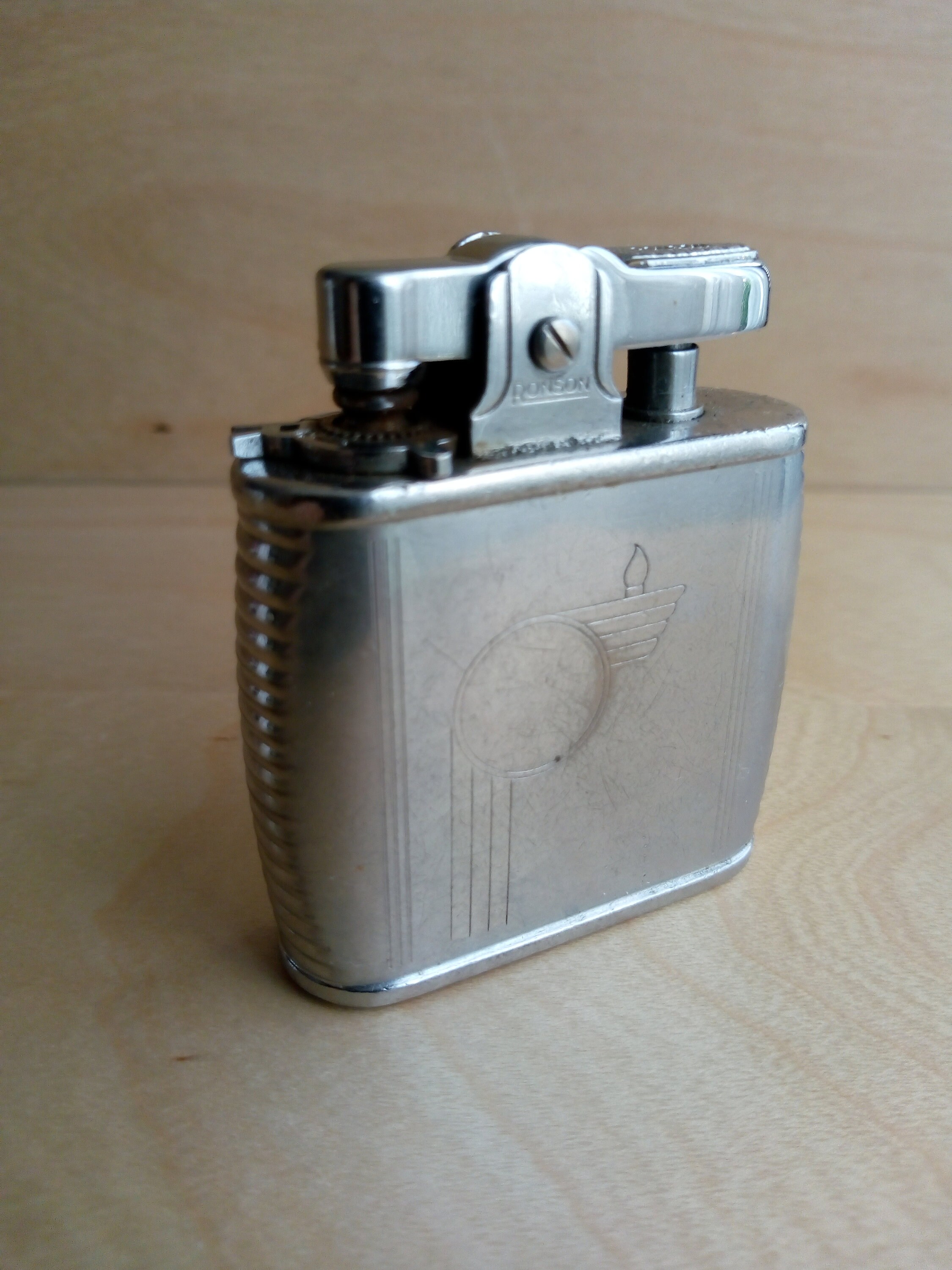 Ronson Victory 1950s Lighter, Mid Century With Unusual Letter R Lever ...