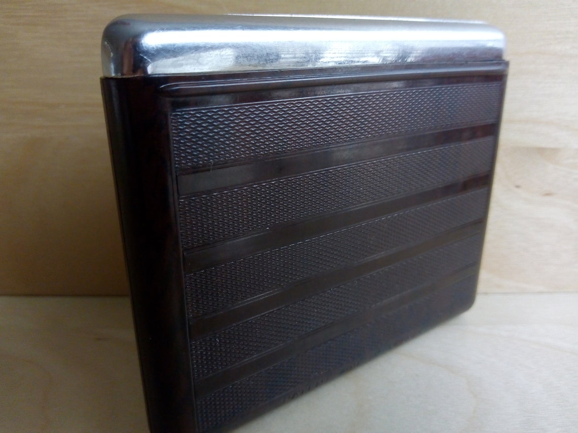 Cigarette Case, Art Deco, Bakelite, Faux Tortoise Shell - Etsy UK