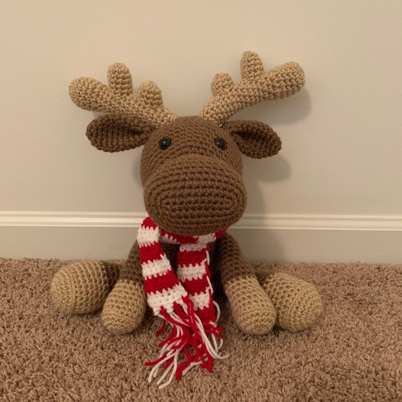 Crocheted Moose - Etsy