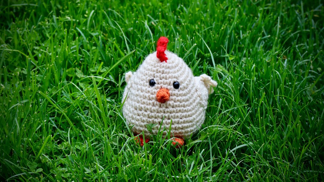 Mini Chicken-crochet-amigurumi-crochet Chicken-crochet Animal-stuffed ...