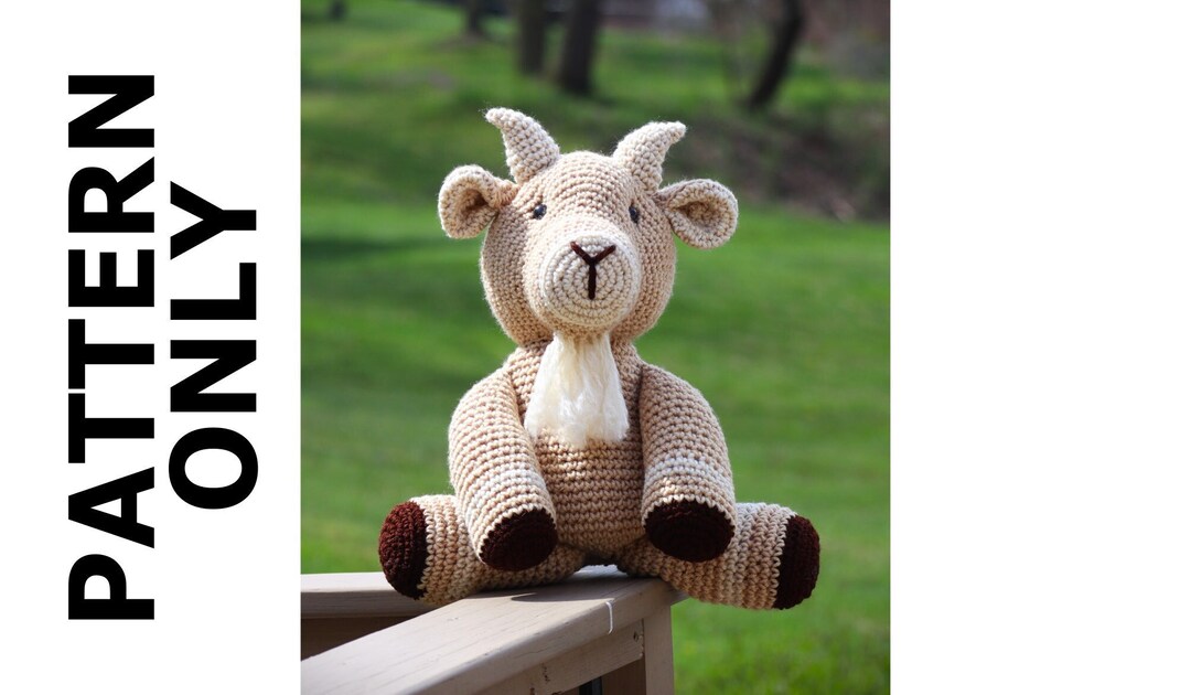 Billy the Goat Pattern-goat Crochet Pattern-amigurumi - Etsy