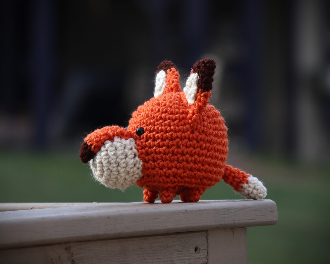 Fox Pattern-mini Fox Pattern-fox Crochet Pattern-amigurumi - Etsy