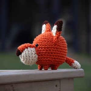 Fox Pattern-mini Fox Pattern-fox Crochet Pattern-amigurumi Pattern ...