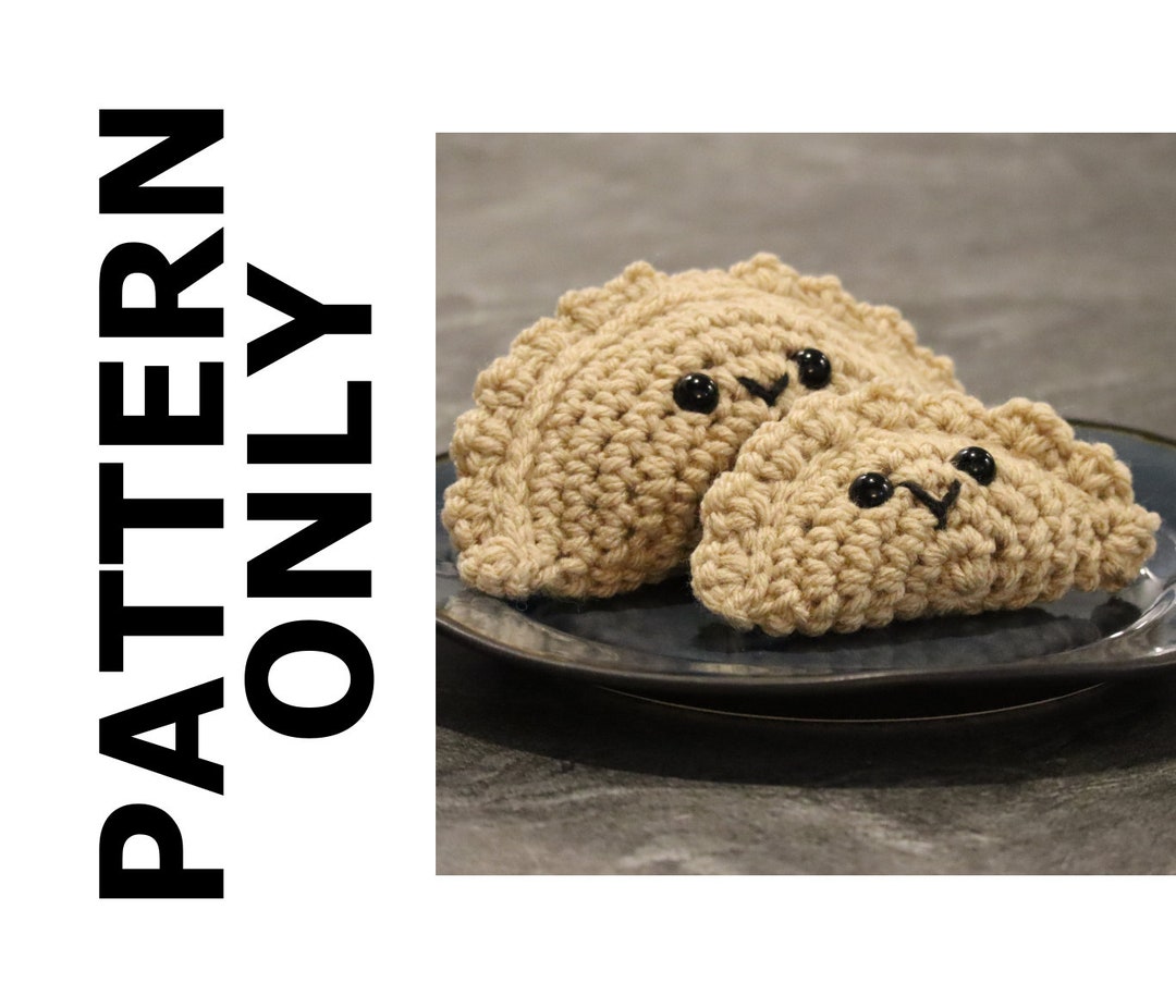Pierogi Pattern-pierogi-crochet-amigurumi Food-crochet Pierogi-stuffed ...