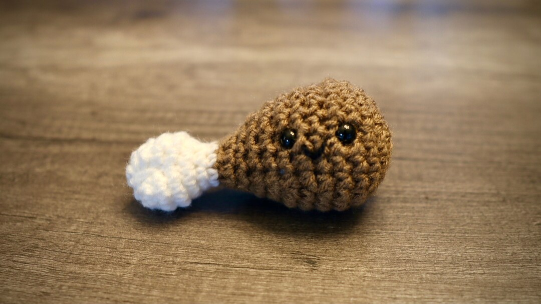 Turkey Leg-crochet-amigurumi Food-crochet Turkey Leg-stuffed Animal ...