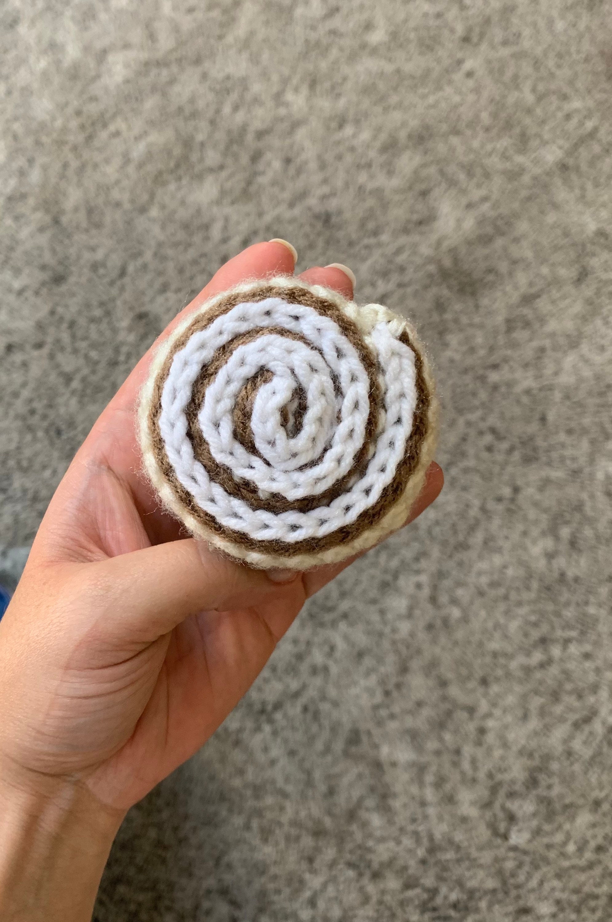 Cinnamon Roll-scented-crochet-amigurumi Food-crochet Cinnamon - Etsy