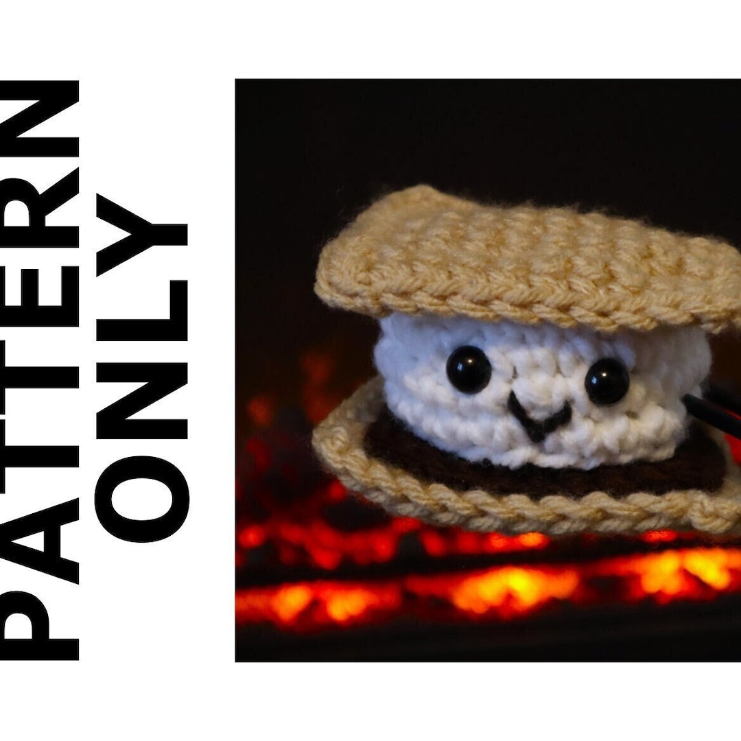 Smores Pattern-smores Crochet Pattern-summer Crochet Pattern-amigurumi ...