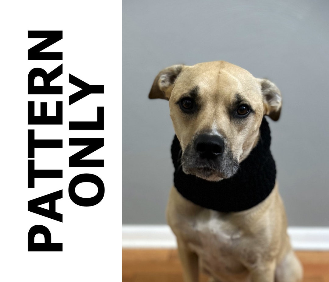 Dog Snood Cowl Pattern-dog Snood-dog Cowl Crochet Pattern-snood Crochet ...