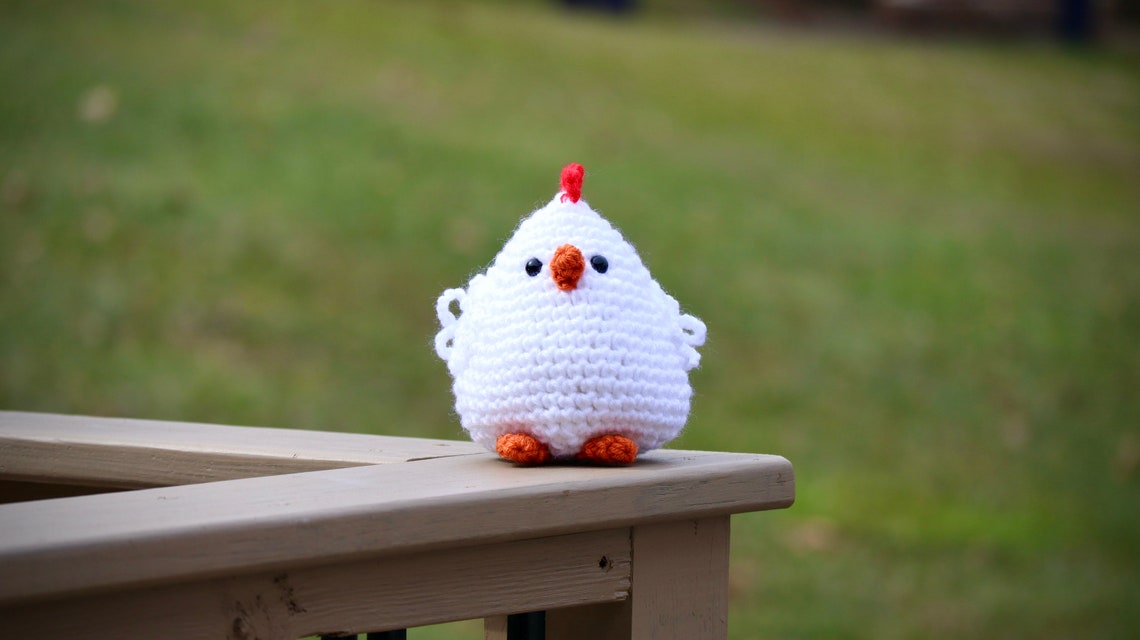 Mini Chicken-crochet-amigurumi-crochet Chicken-crochet - Etsy