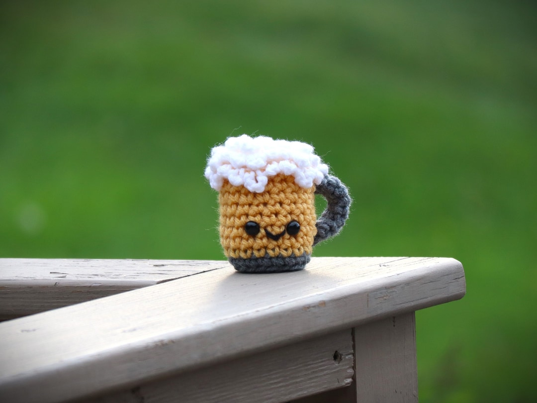 Beer Mug-crochet Beer Mug-crochet Beer-amigurumi Food-crochet Drink ...