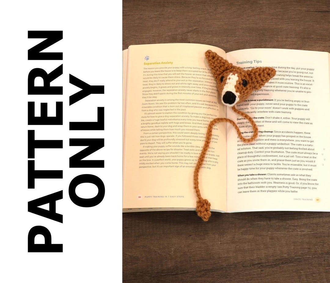 Corgi Bookmark Pattern-corgi Bookmark Pattern-corgi-bookmark Crochet ...