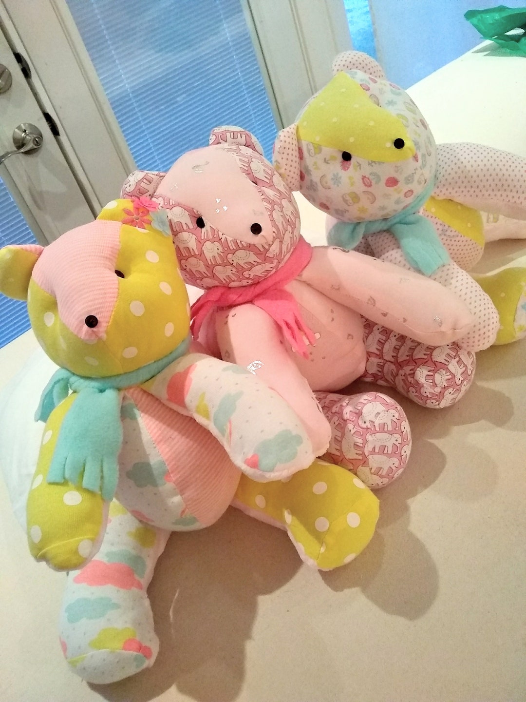 Memory Bear, Baby Clothes Bear, Keepsake - Etsy