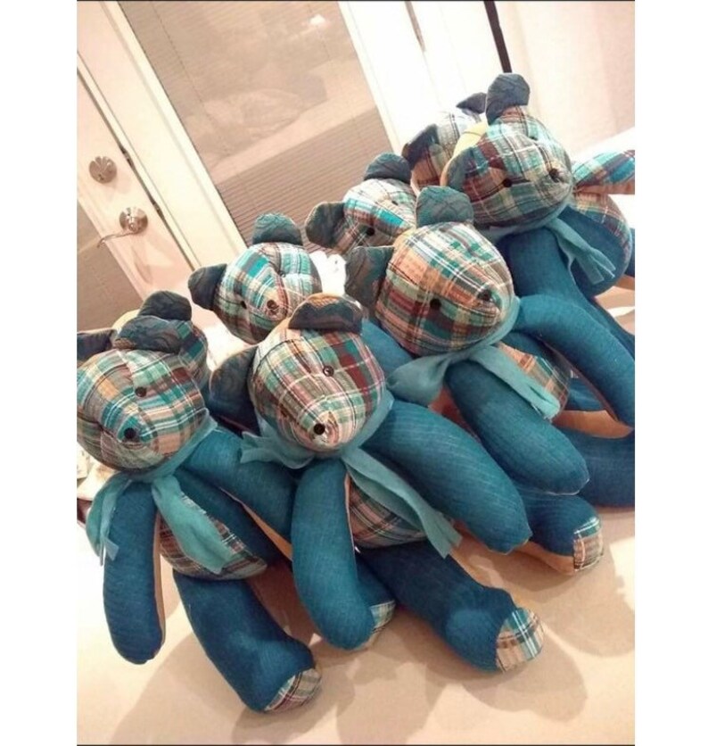 Bundle Order Memory Bear, Memory Bear, Keepsake, Father's Day - Etsy