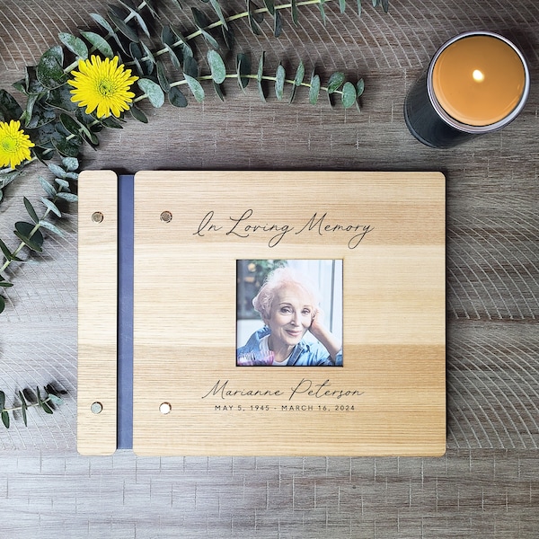 In Loving Memory Photo Book - Etsy